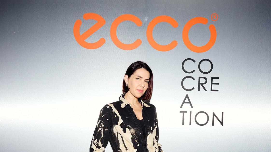 Елена Кулецкая, Снежина Кулова, Евгений Бороденко и другие на презентации новых коллекций ECCO ...