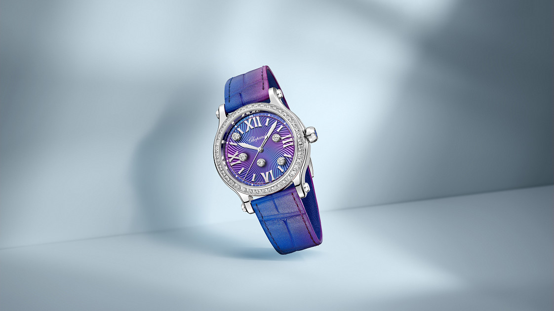 Chopard представляет часы Happy Sport Purple Night | OK-magazine.ru
